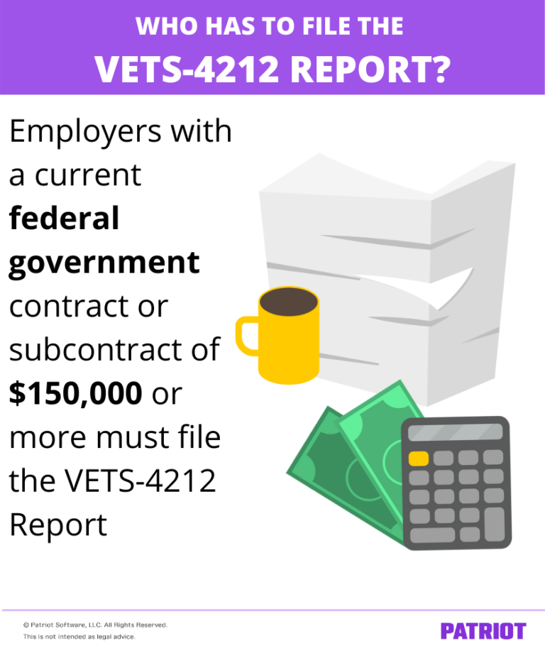 VETS Reporting | Who Has to File, How to File, and More - vwin德赢体育网址