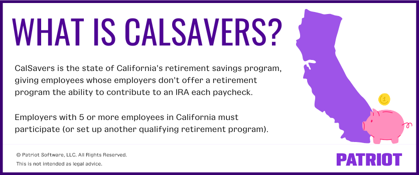 What Is CalSavers? | Guide to California's Retirement Savings Program ...
